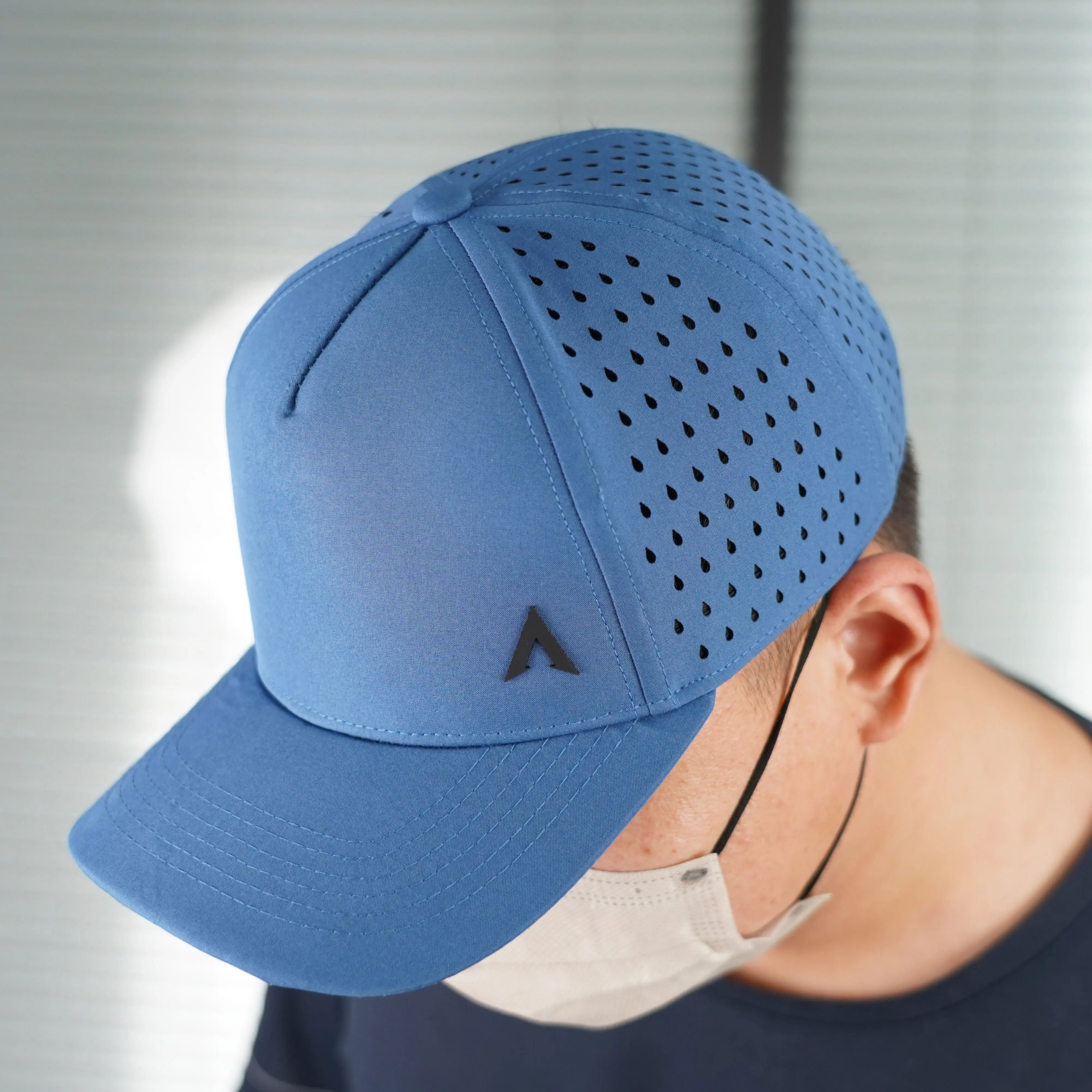 Custom 5 Panel Embroidery Logo Baseball Cap - Waterproof