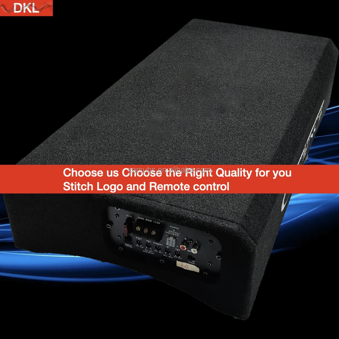 Dual 10 Inch Car Slim Subwoofer RMS 400W Strong Bass Peak 1500W Strong ...