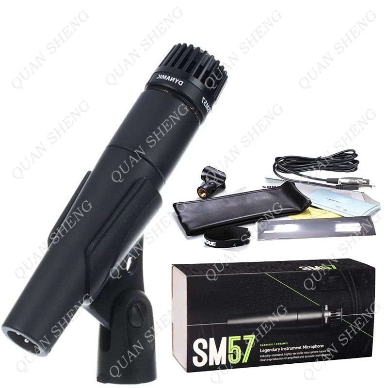 Sm57 Mic Handheld Cardioid Dynamic Instrument Microphone Wired Microfon ...
