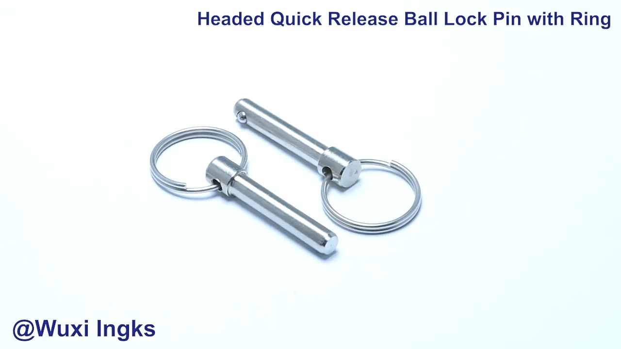 Quick Release Pin Carbon Steel Us System Spring Loaded Headed Quick ...