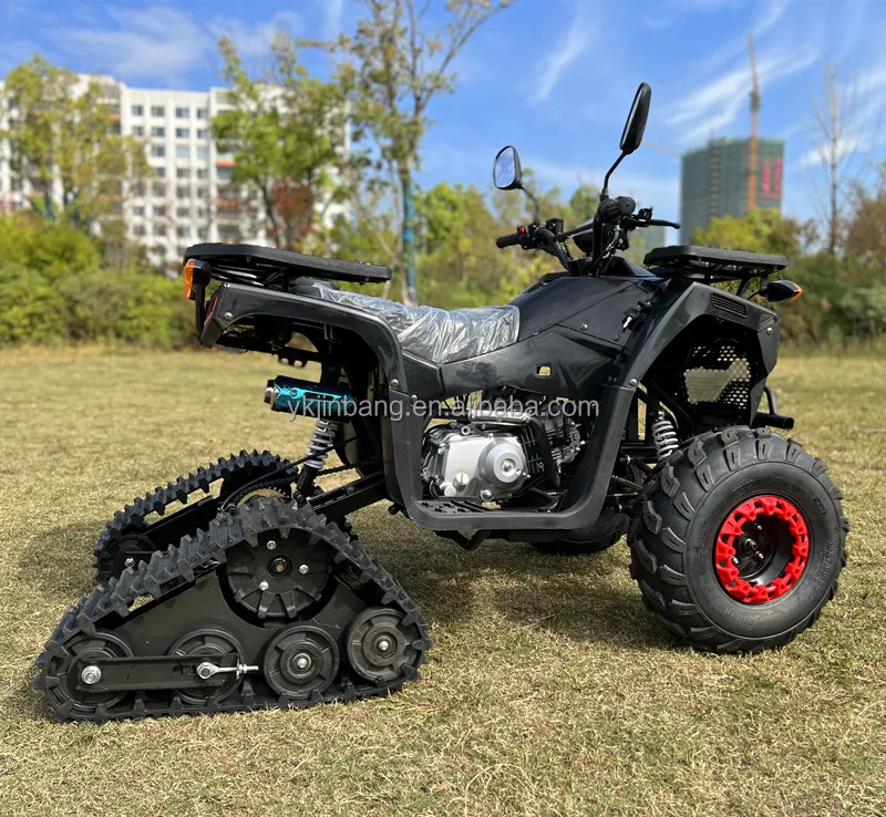 125cc Atv Snowmobile Tracked Sled Cross Country Ski Vehicle Gasoline ...
