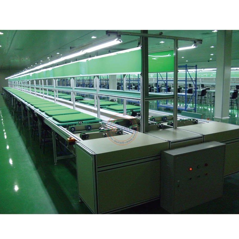 Esd Laptop Belt Assembly Line - Efficient & Reliable
