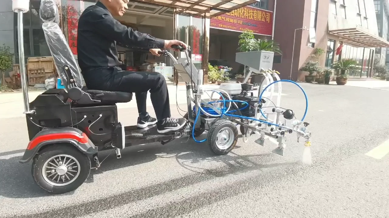 Line Striper Prostripe 300 Sp Hydraulic 2guns - Gravity Bead - Hopper ...