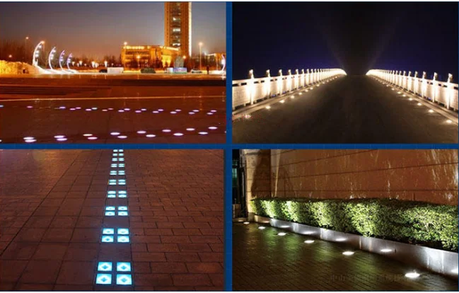 IP67 Stainless Steel Recessed LED Driveway Light Square Step Lamp