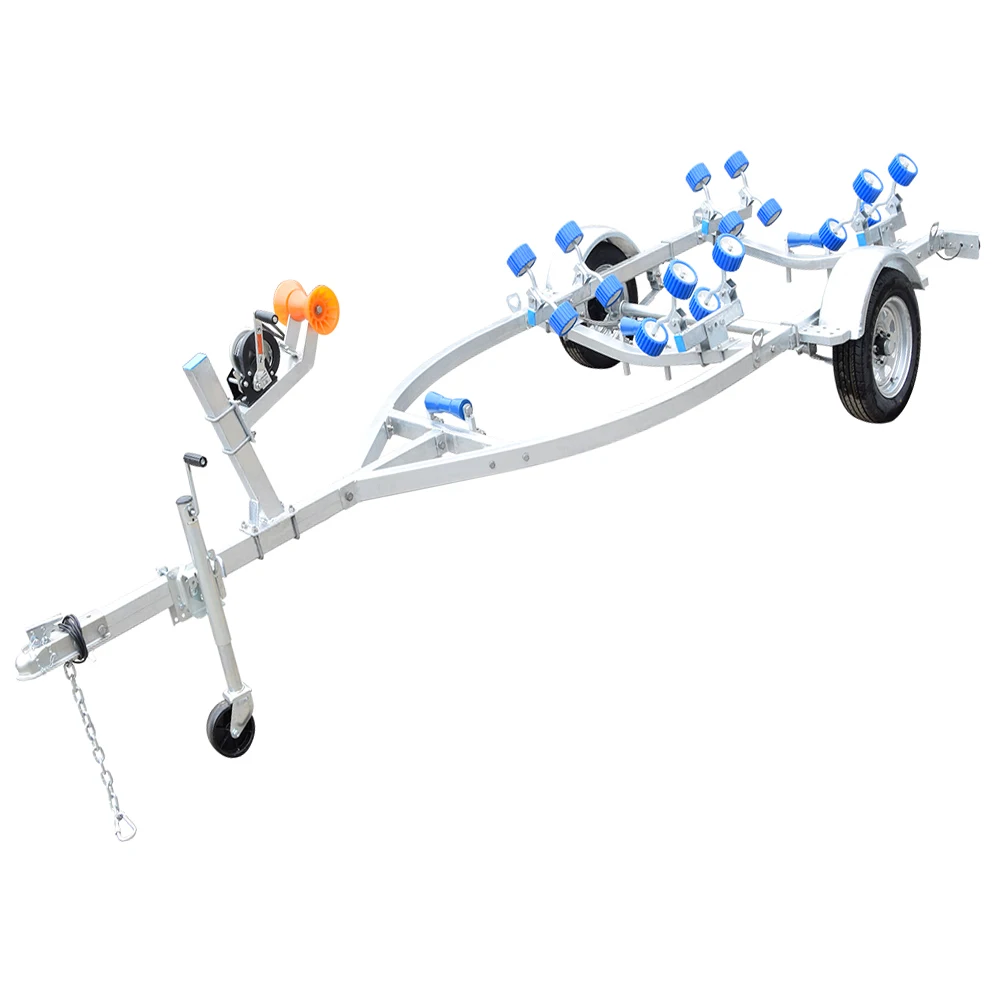 Galvanized Steel Boat Trailer For Heavy Boat - Buy Easy Load Boat ...