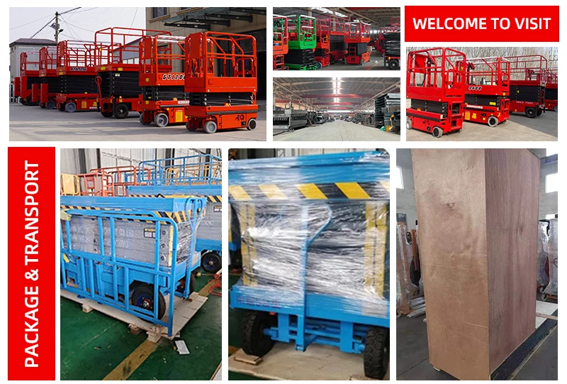 Skylift Mobile Lifter - Hydraulic Scissor Lift for Aerial Work