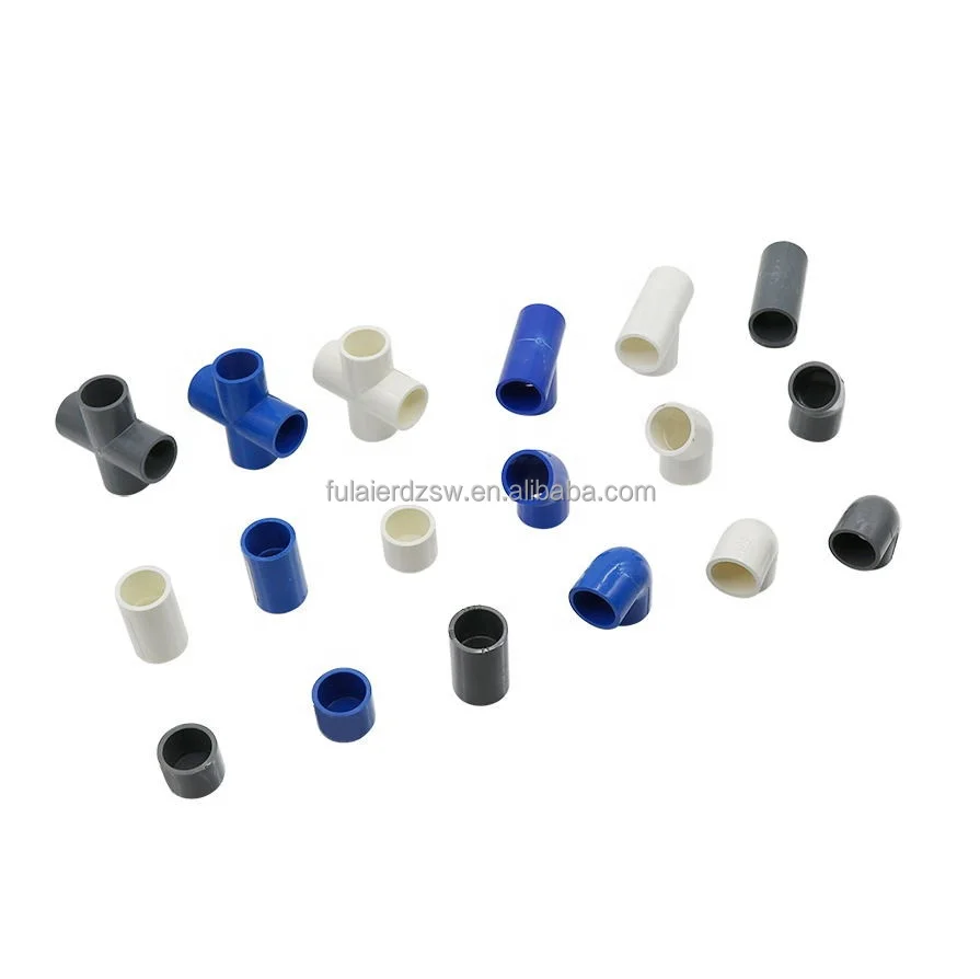 20mm 25mm 32mm 플라스틱 PVC 파이프 시스템 피팅 스트레이트 동등한 티 커넥터| Alibaba.com