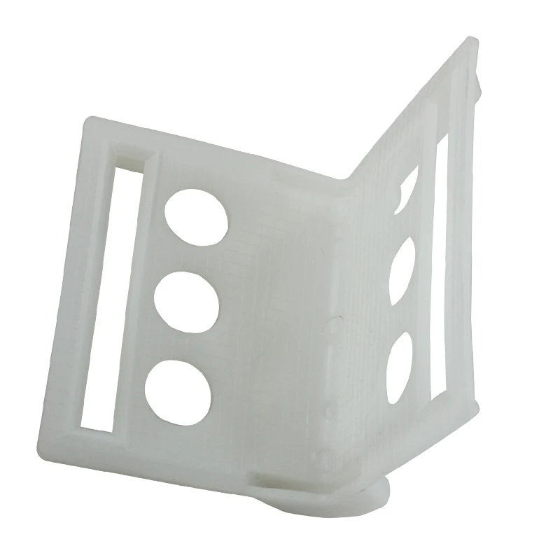 Plastic Corner Protectors for Trucks - 4" White Edge Protectors with 6 ...