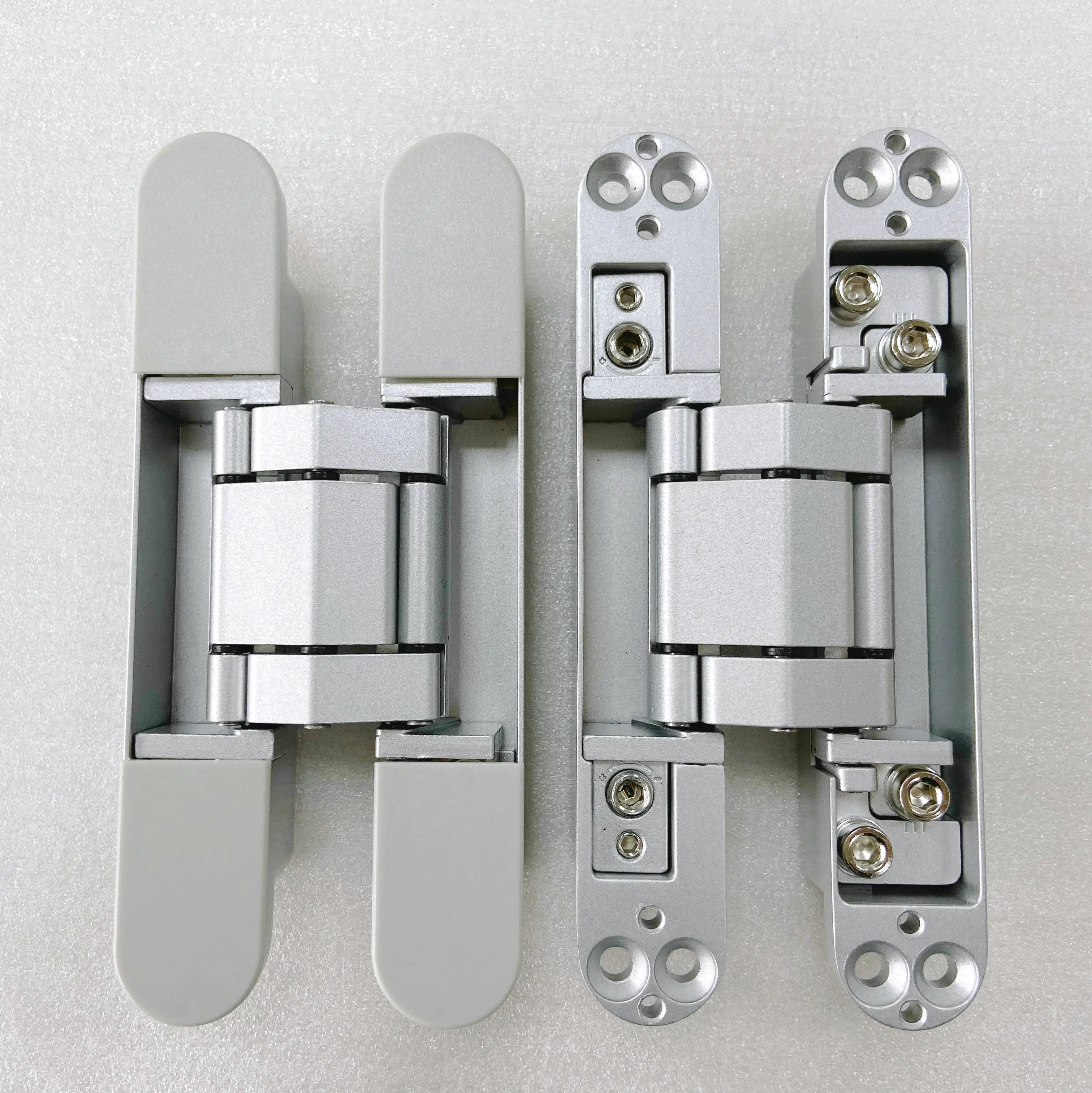 3D Adjustable Invisible Black Concealed Hinges for Doors