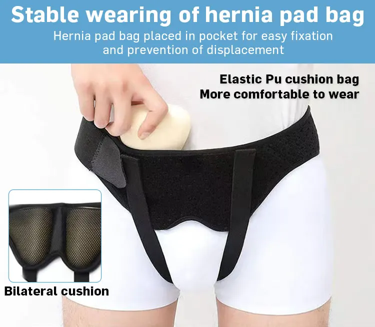 Custom Groin Truss Detachable Pressure Pad Umbilical Support Hernia ...