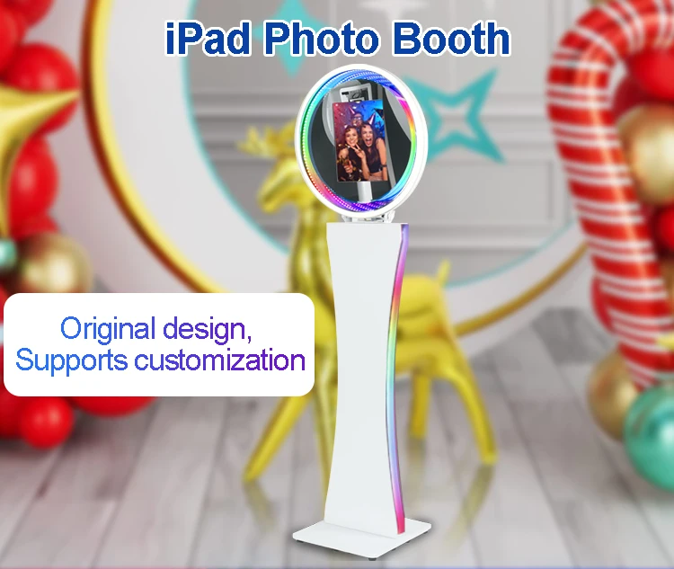 Magic Automatic Selfie Roamer Ipad Photobooth Shell Touch Screen Mirror Photo Booth Machine ...