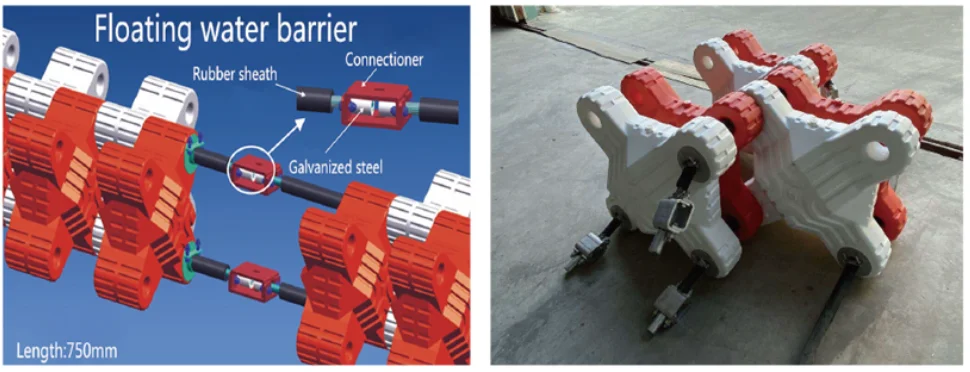 HDPE Floating Breakwater - Durable, Eco-Friendly Barrier