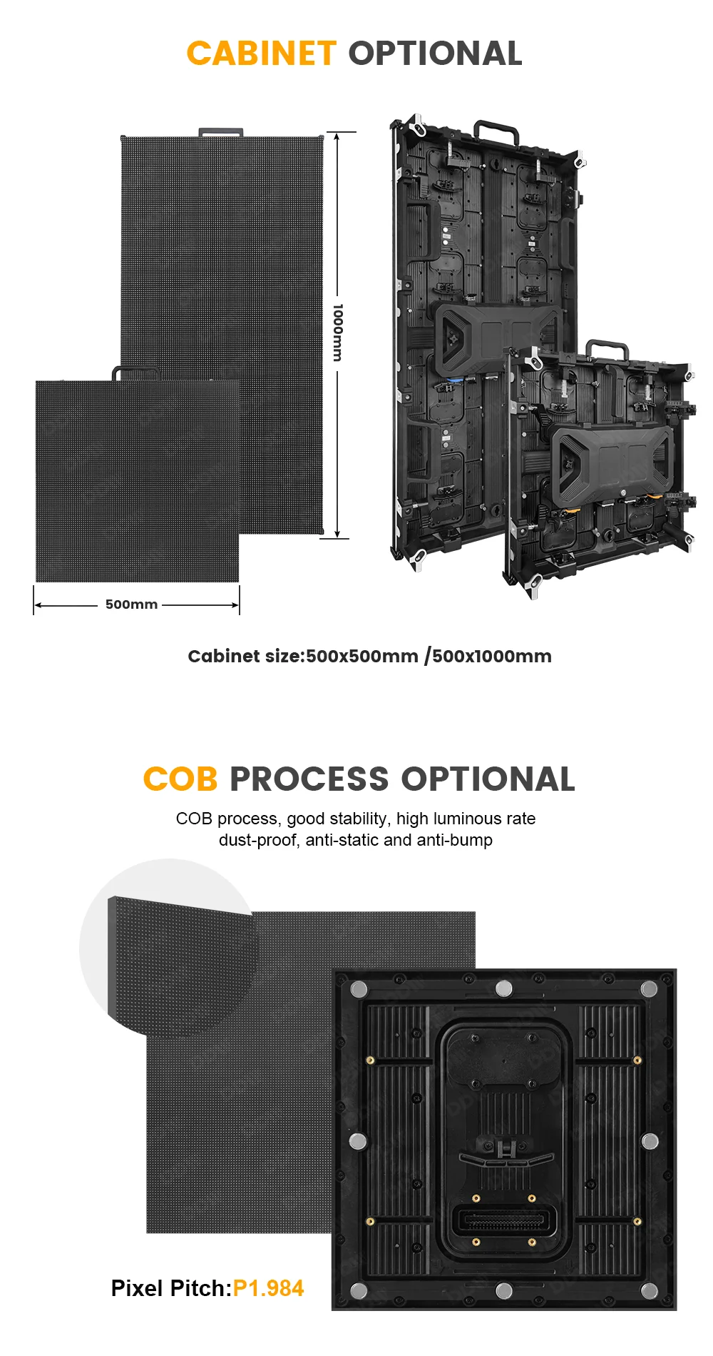 Easy And Quick Installing 6x3m Led Stage Backdrop Video Wall Panel P2 ...