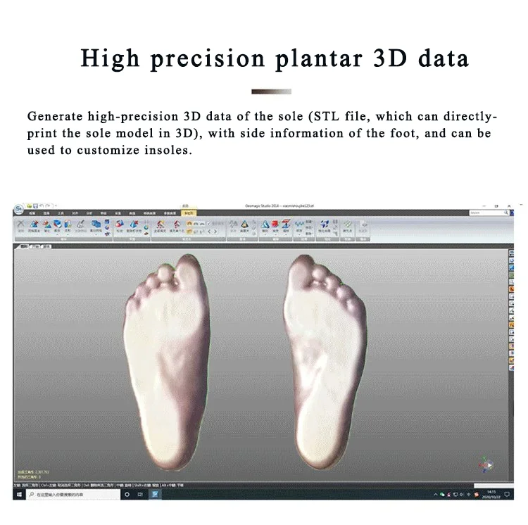 3DOE Plantar Scanner Foot Pressure Measurement Scanner Orthopedic ...