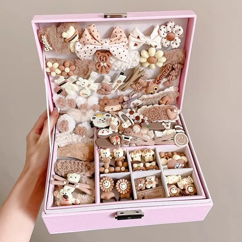 Princess Hair Accessory Gift Box High-end Girls' Birthday Hair Clip ...
