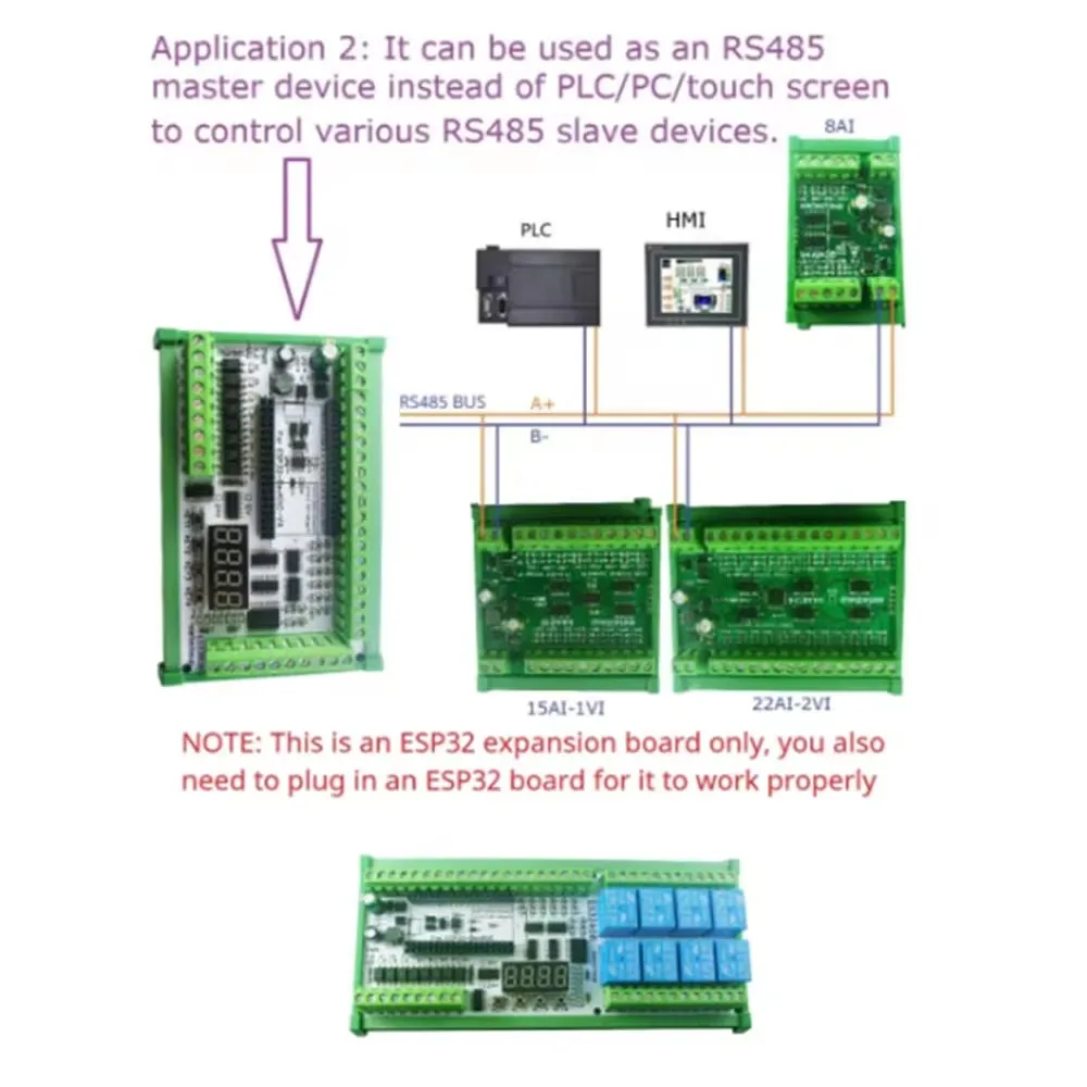 ES32A08 DC 12V 다기능 ESP32 이더넷 네트워크 릴레이 DIY 확장 보드 WEB MQTT 용 와이파이 디지털 ... ES32A08 DC 12V 다기능 ESP32 이더넷 네트워크 릴레이 DIY 확장 보드 WEB MQTT 용 와이파이 디지털 ...