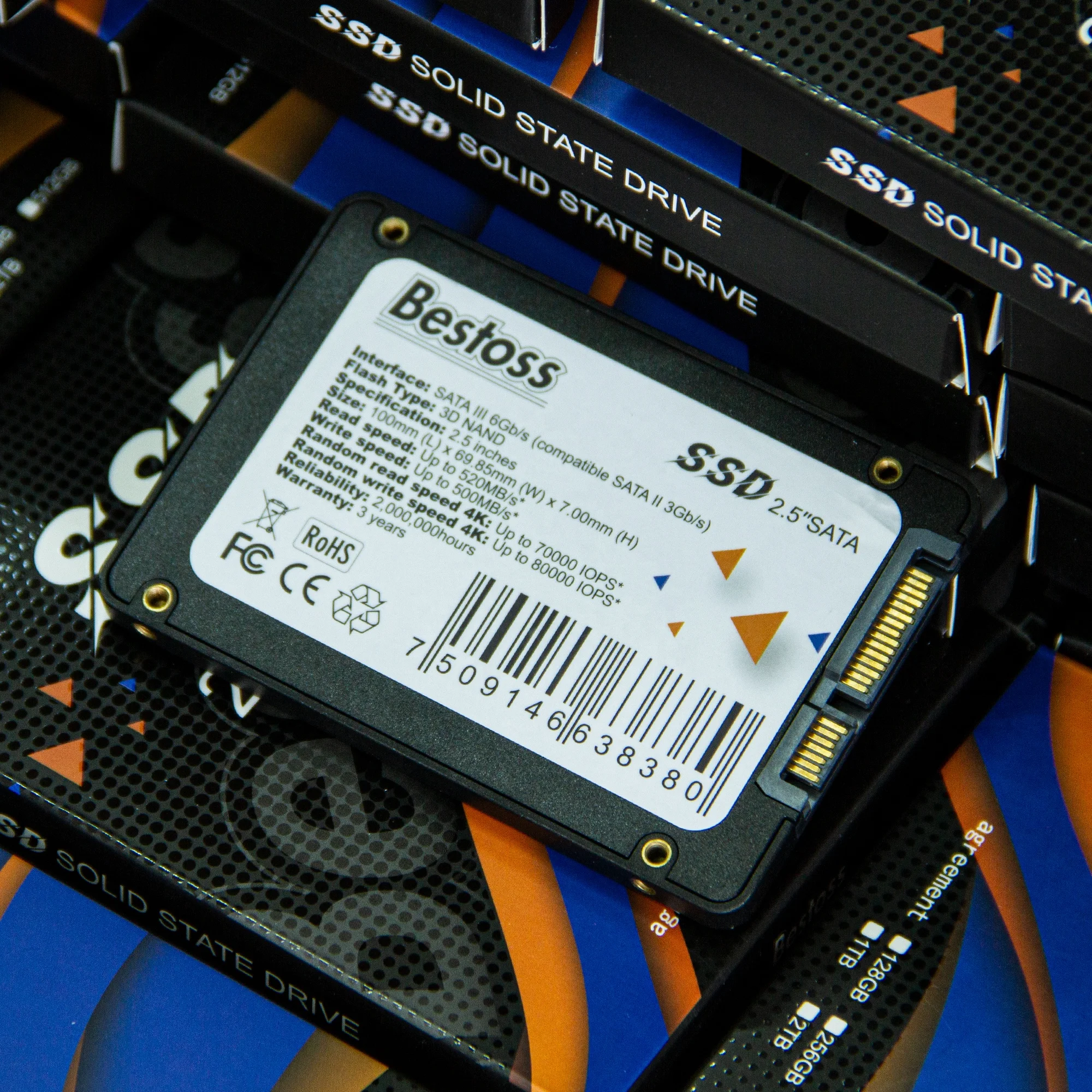 Bestoss Original Desktop Computer Ssd 2.5 Sata Disque Dur Hard Disk ...