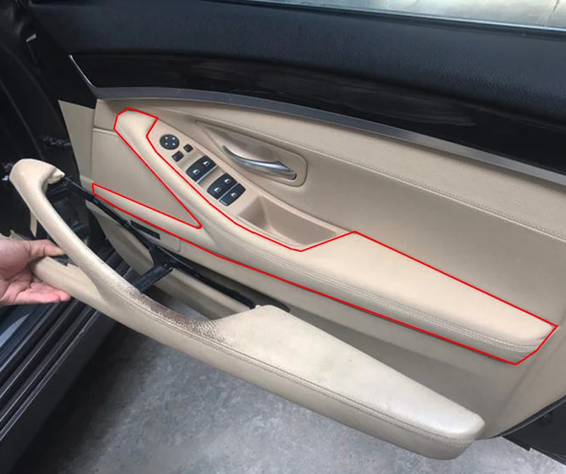 RHD Front Right Driver Door Handle Armrest for BMW 5 Series