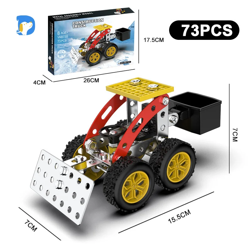 Creative DIY Assembly Vehicle Construction Kit Educational Toy for 4-14 ...