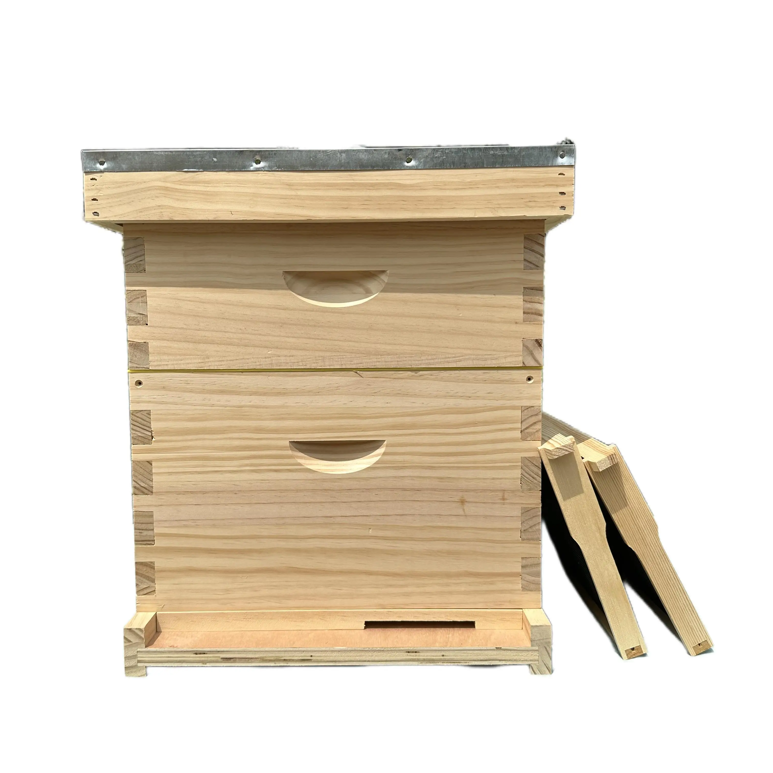 Dadant Bee Hive Box - Durable Wooden Beekeeping Solution