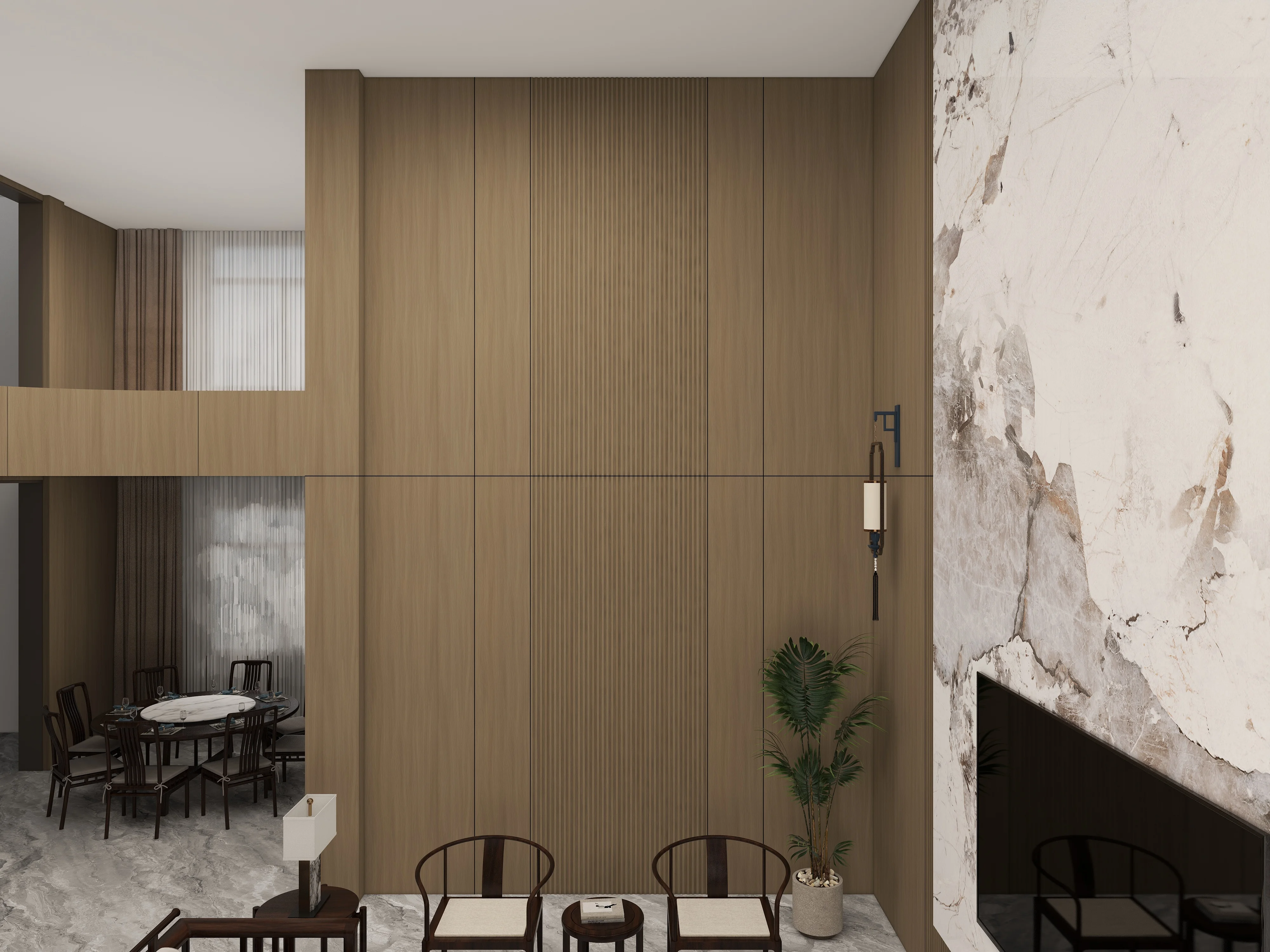 Customizable Smooth Surface WPC Wall Panel Modern Indoor ...