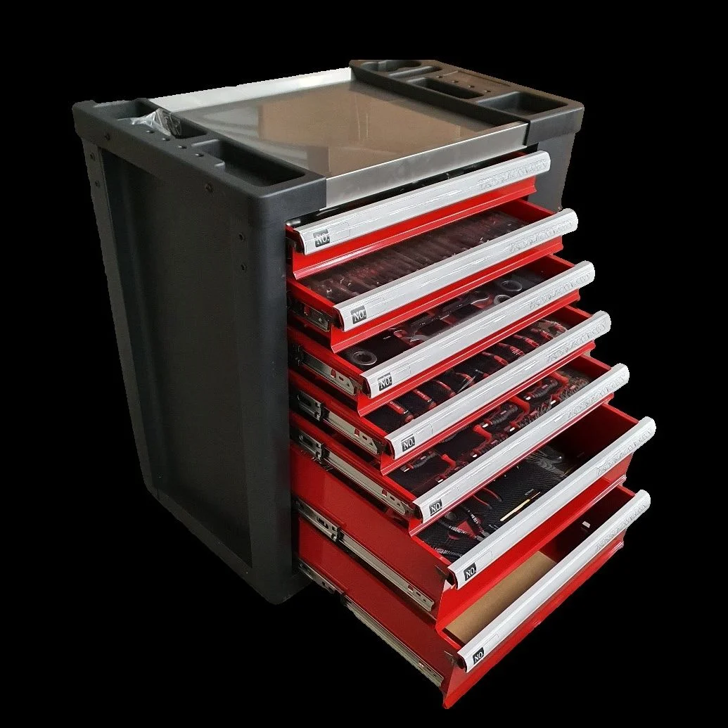 Gtypro Mechanical Repair Hand Tool Set Drawers Trolley Tool Cabinet For ...