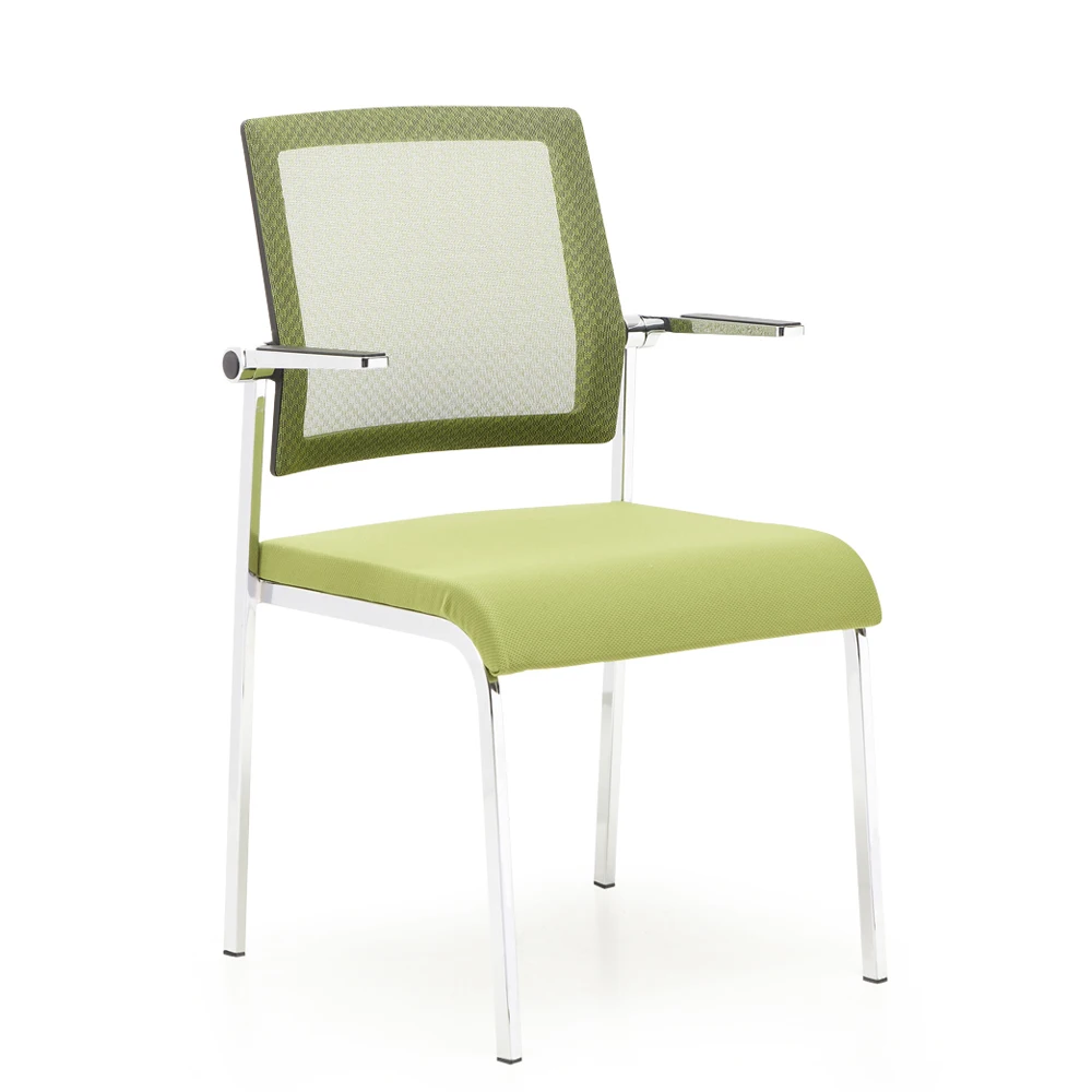 Stackable Mesh and Fabric Conference Room Chairs for Home Office