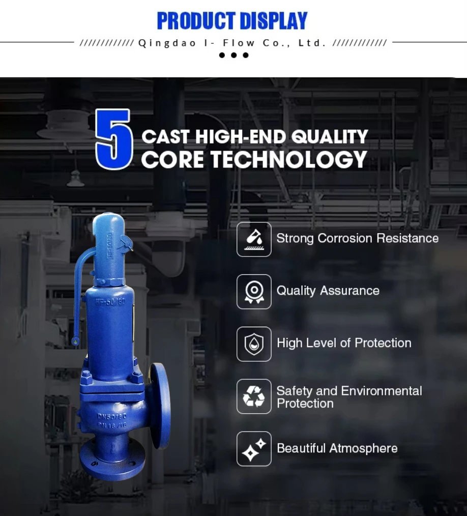 Manual Power DIN Standard Safety Valve for Water - QIF