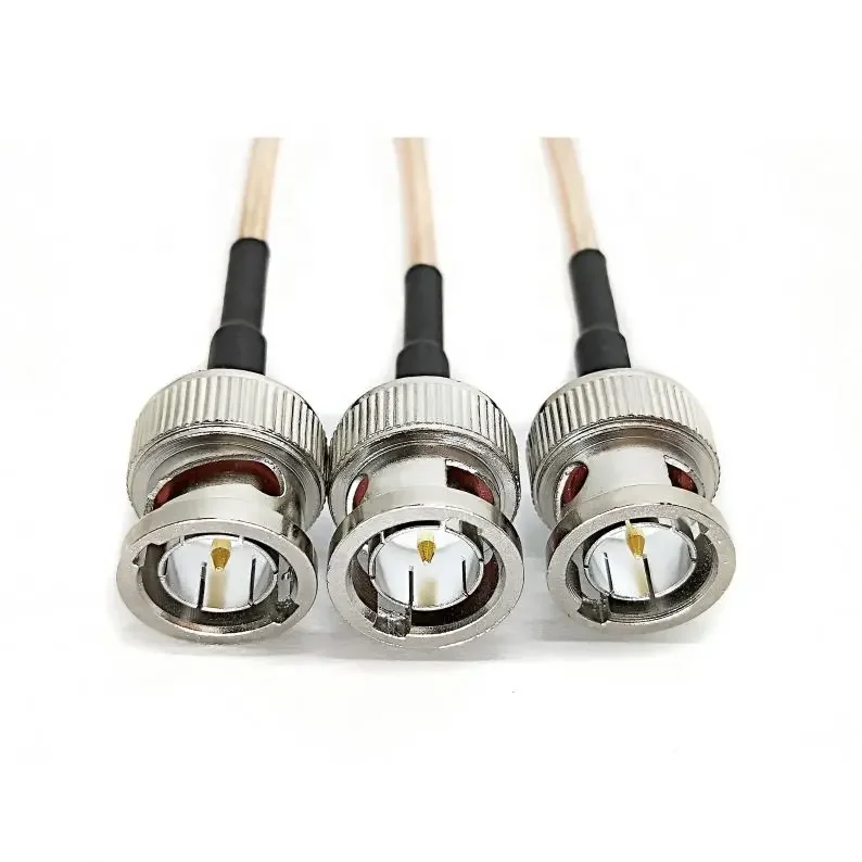 75ohm HD SDI Video Cable BNC Male Plug to BNC Male Straight Pigtail Cable RG179 for Monitor ...