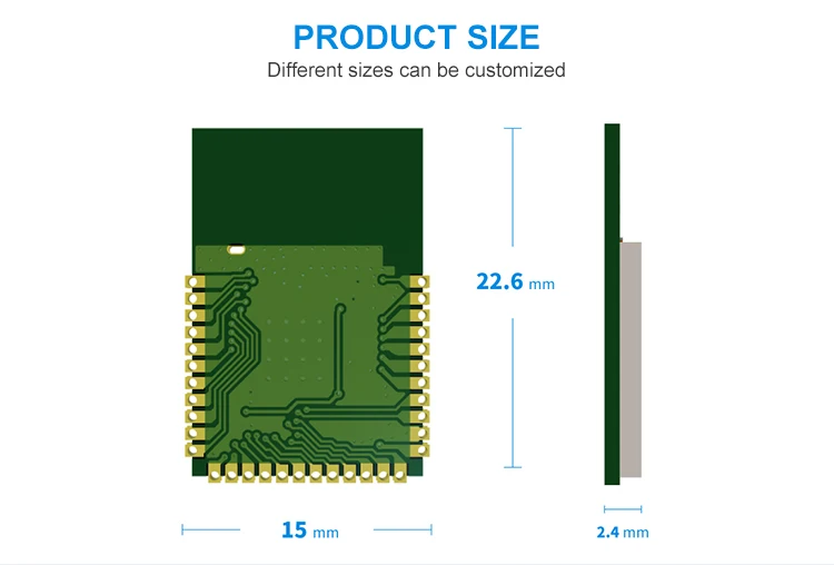 Holyiot Nordic Nrf52810 Bluetooth Module - BLE 5.0 OEM Service