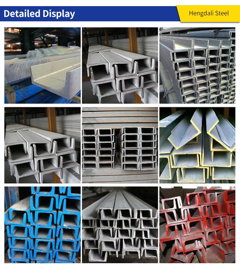 High Quality Structural Steel C Channel Galvanized Channel Steel Metal ...