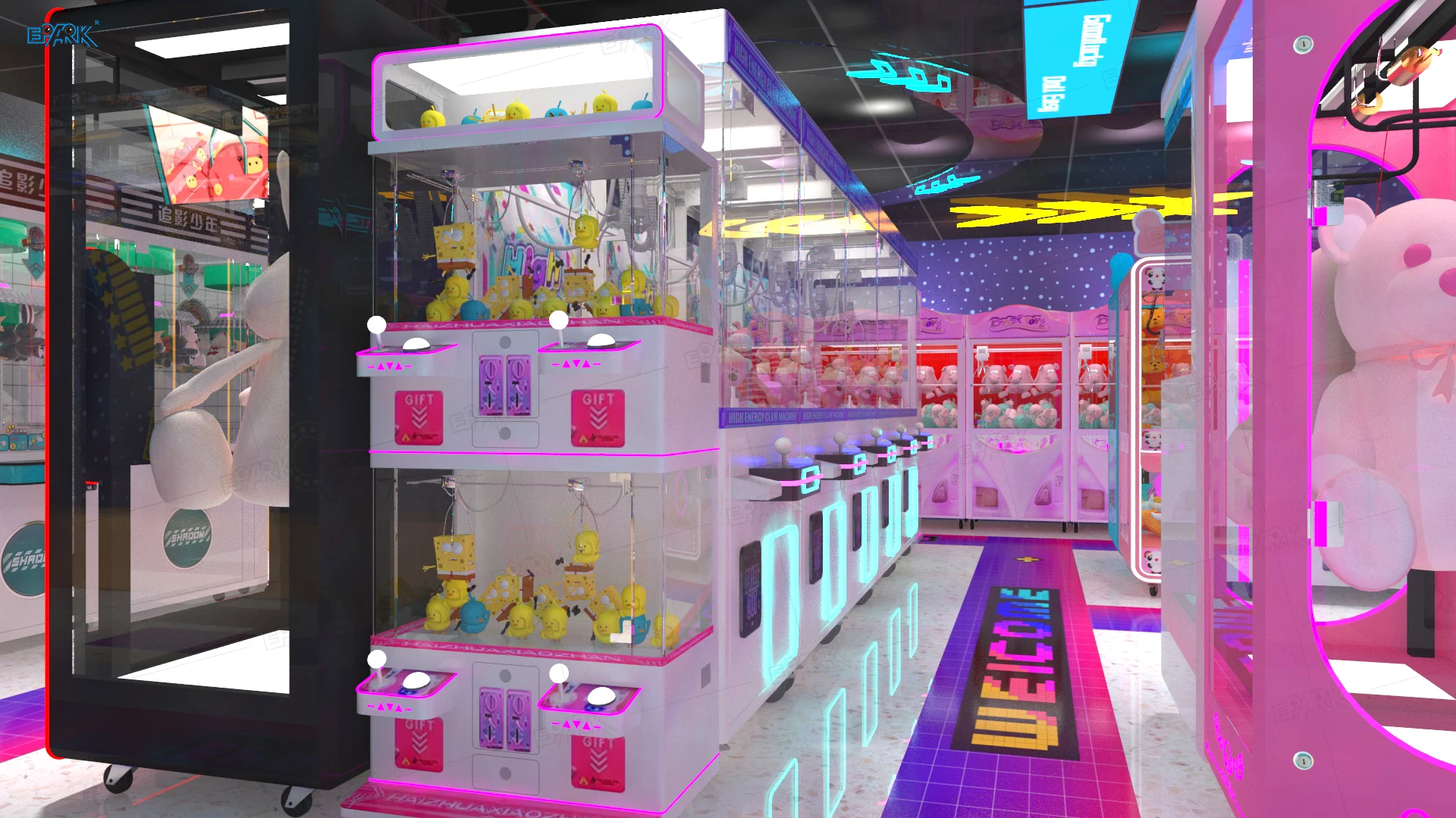 Indoor Shopping Mall Coin Operated Adult 4 Players Shooting Simulator ...