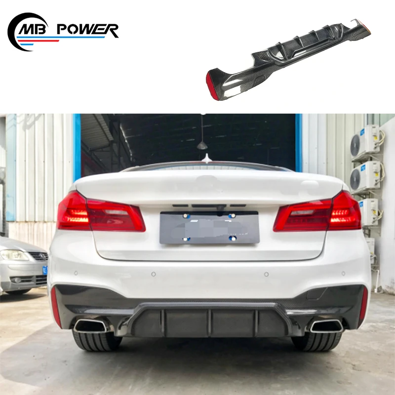 5 Series G30 M5 Rear Diffuser For 2018y Rear Lip Rear Spoiler Tail Lip ...