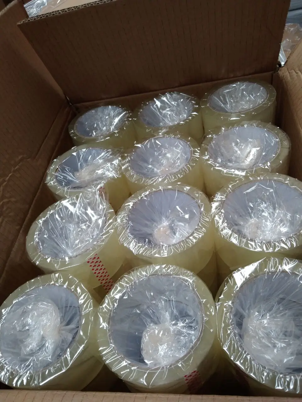 Strong China Box Shipping Packaging Pack Sticky Custom Bopp Transparent Opp Clear Packing Tape ...