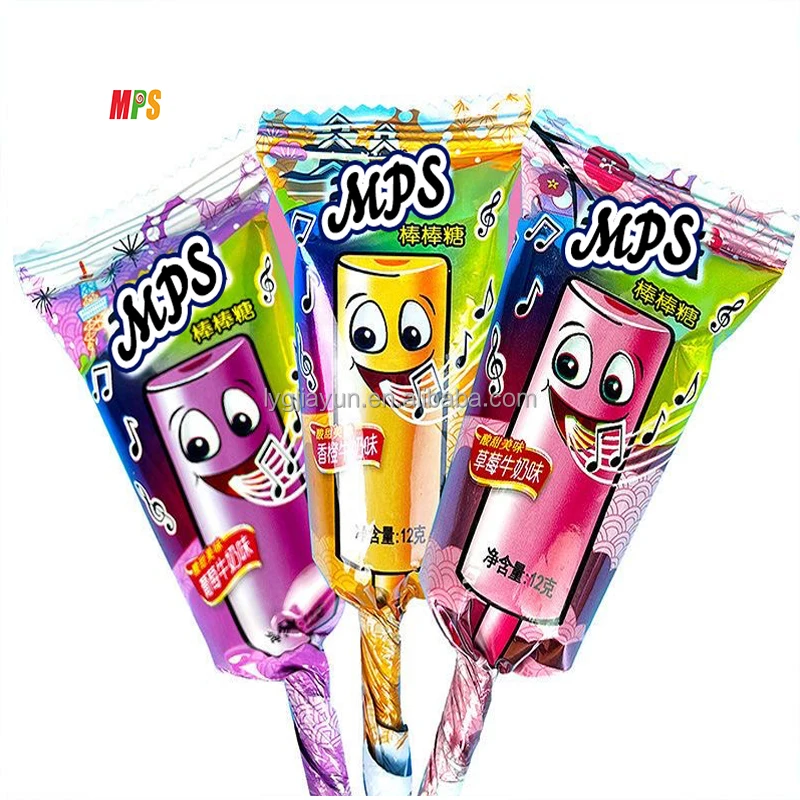 Melody Pops Candy Fruity Flavored Single Pieces Bulk Packaging Lollipop ...