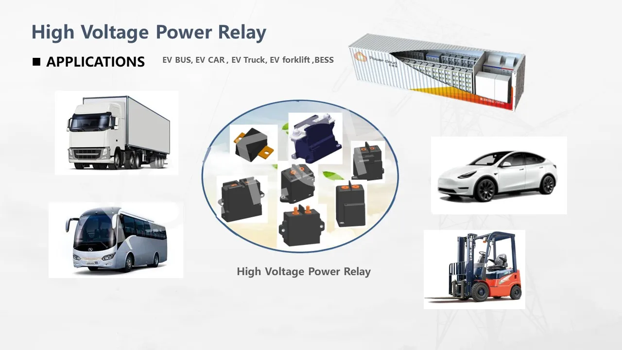 EV Relay Auto Power Relays - High Voltage & Long Life