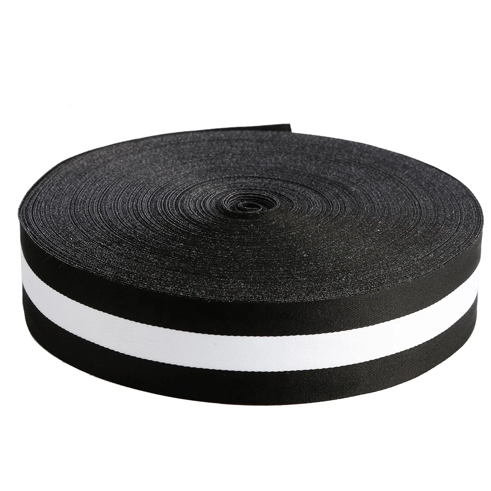 Polyester Network Multi-color Webbing Stripe Polyester-cotton Yarn-dyed ...