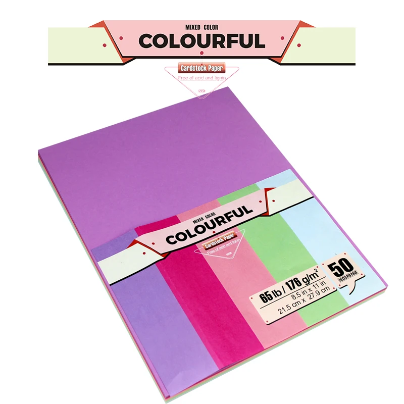 Color Cardboard Cardboardcmyk Offset Printing Paper For Kindergarten ...