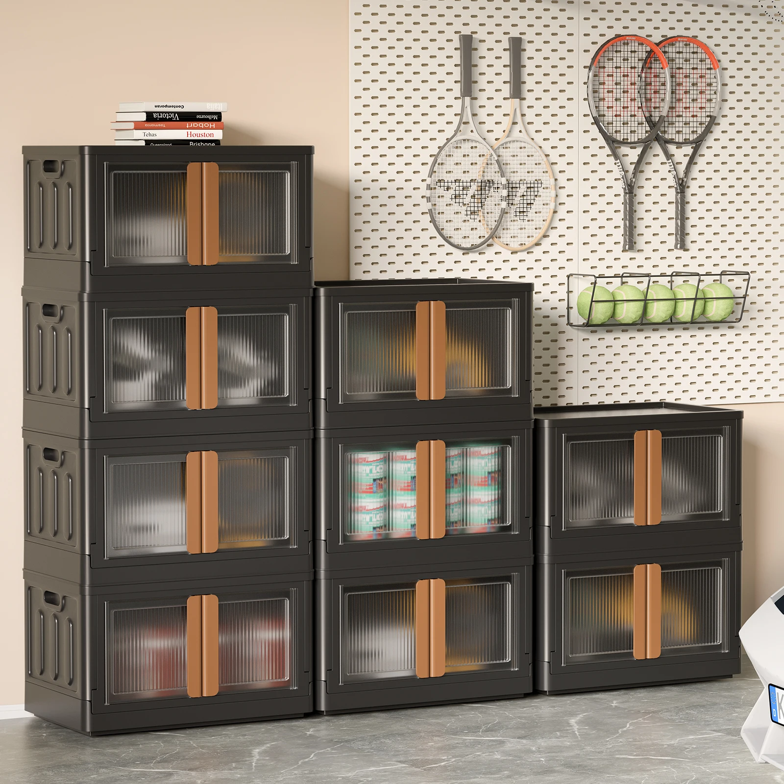 HAIXIN Plastic Collapsible Wardrobe - Save Space & Organize