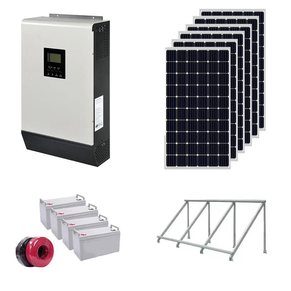 3kw 3000w Energy Solar System Solar Panels Kit Home Use Off Grid Solar Energy System For Home ...
