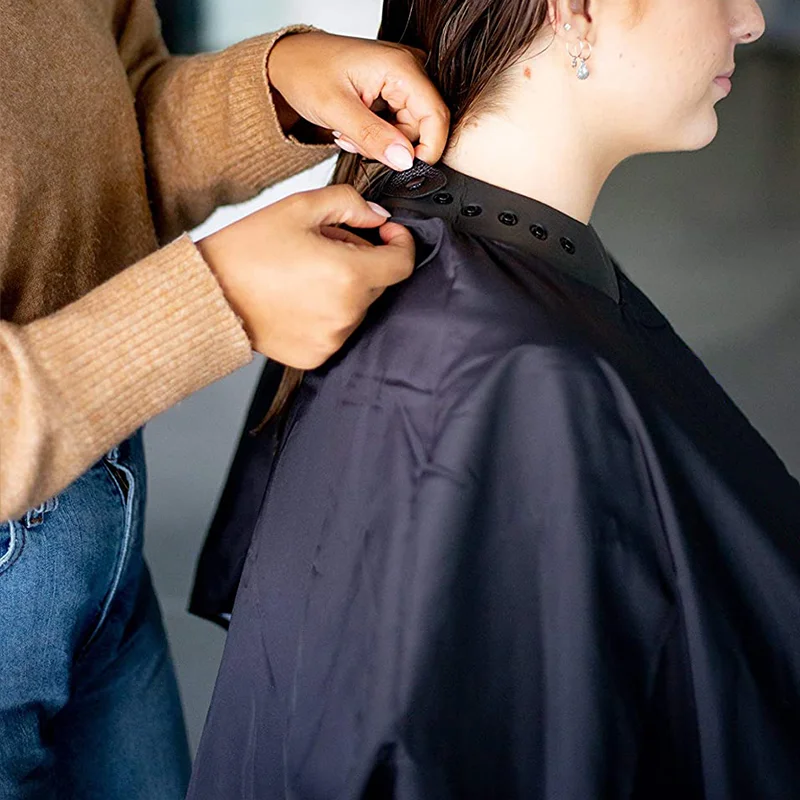 High Quality Waterproof Silicone Neck Hairdressing Stripe Hair Cutting ...