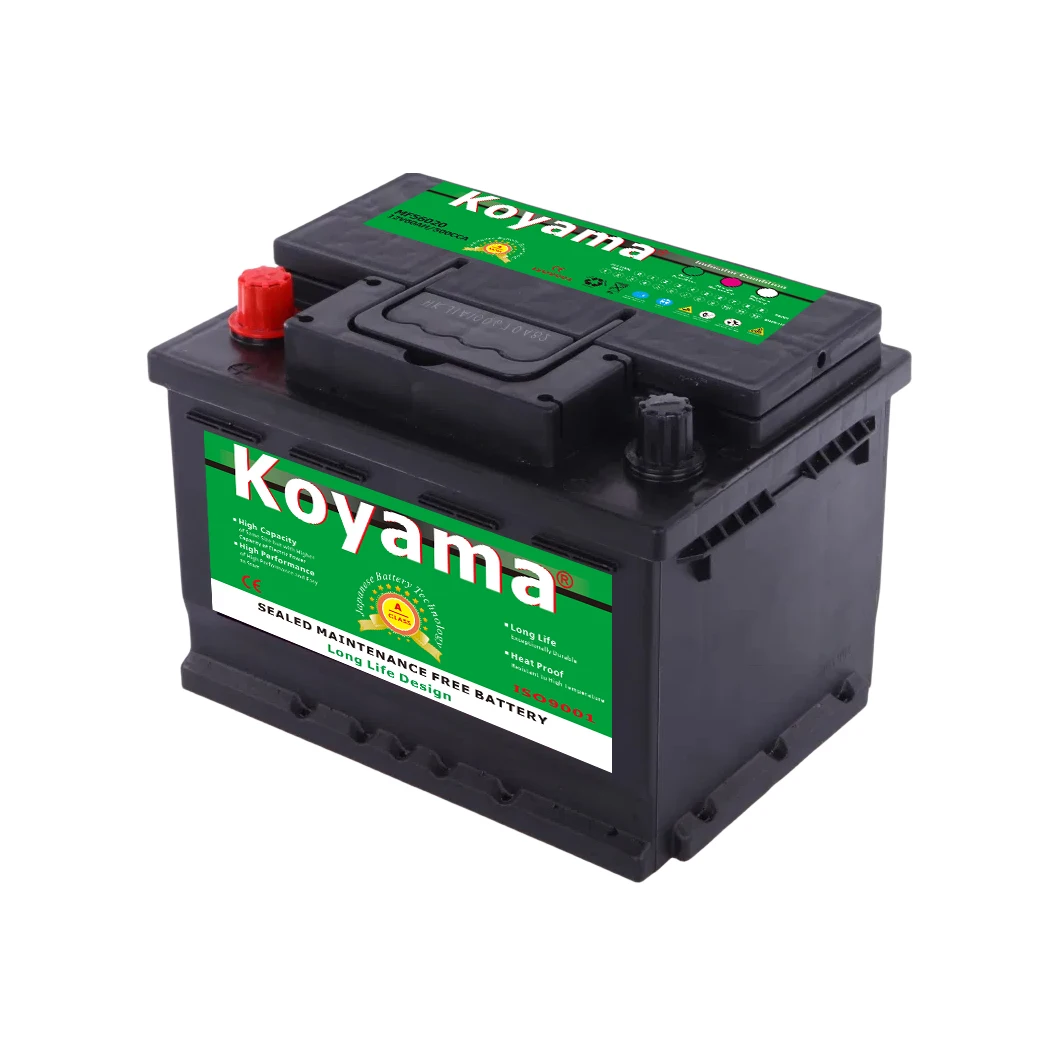 Factory Car Battery 12v60ah Din60 Automotive Starting For Car Truck ...