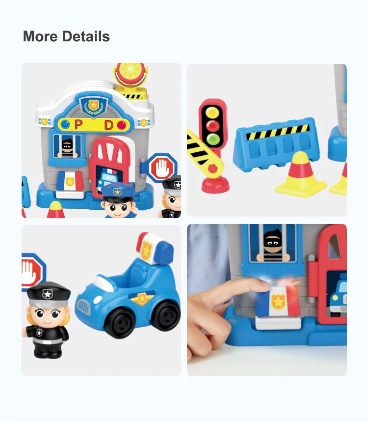 Police Station Play Set - Fun & Educational Toy for Kids