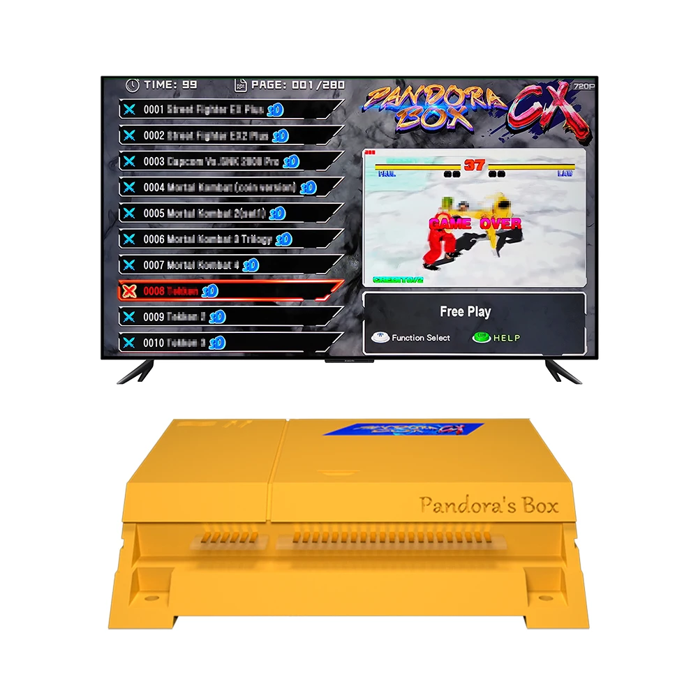Pandora Cx/dx/dx Special/ex Arcade Box 5000 In 1 3d Gam Jamma Board Support Crt Vga Hdmi Output ...