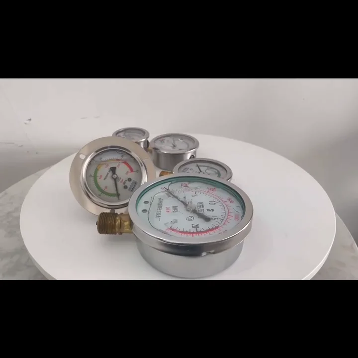 Hydraulic Oil Pressure Gauge Yn-60 Brass Pressure Gauge Manometer - Buy Oil Pressure Gauge,Yn-60 ...