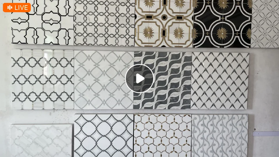 xiamen good luck real-time reception, mosaic tile factory Product Show ...