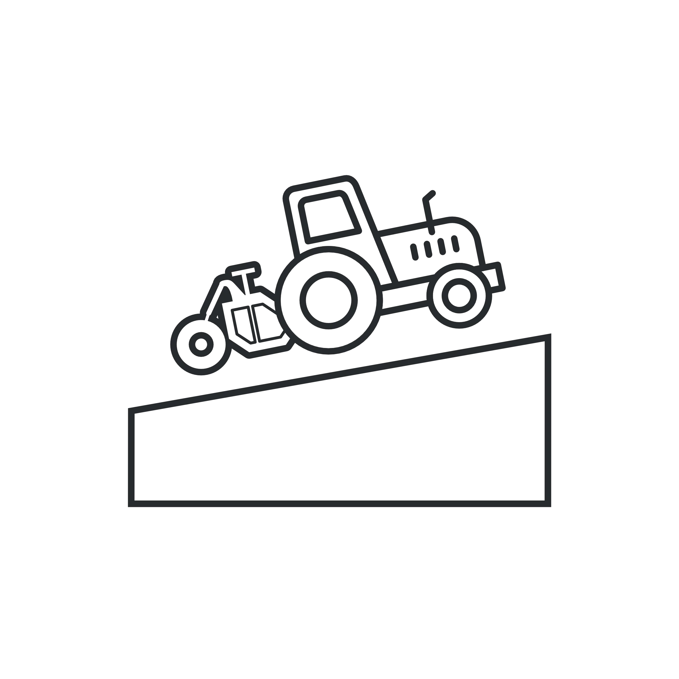 GNSS GPS Satellite Guided Tractor Land Leveler Grader
