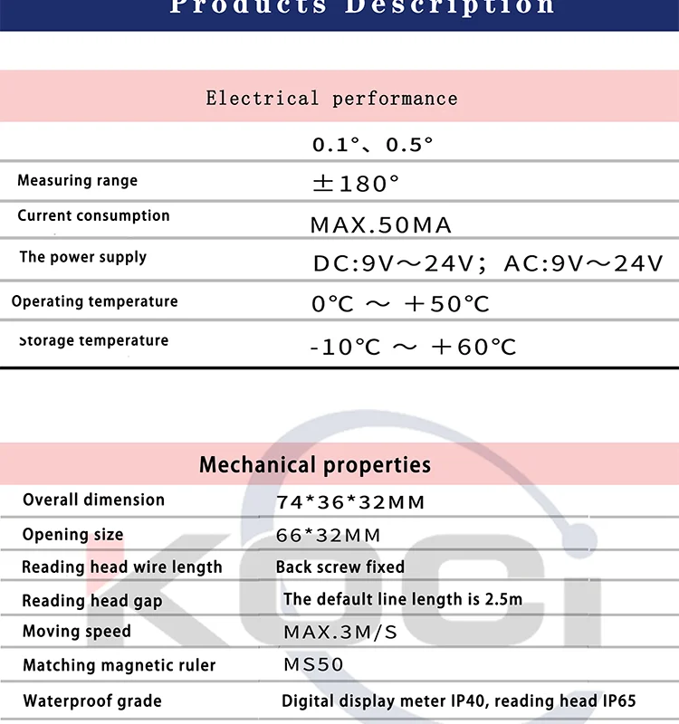 High Precision M301 Angle Digital Display Meter,Positive And Negative ...