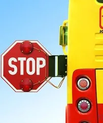 School Bus Stop Sign Automatic School Bus Stop Sign Electric Parking ...