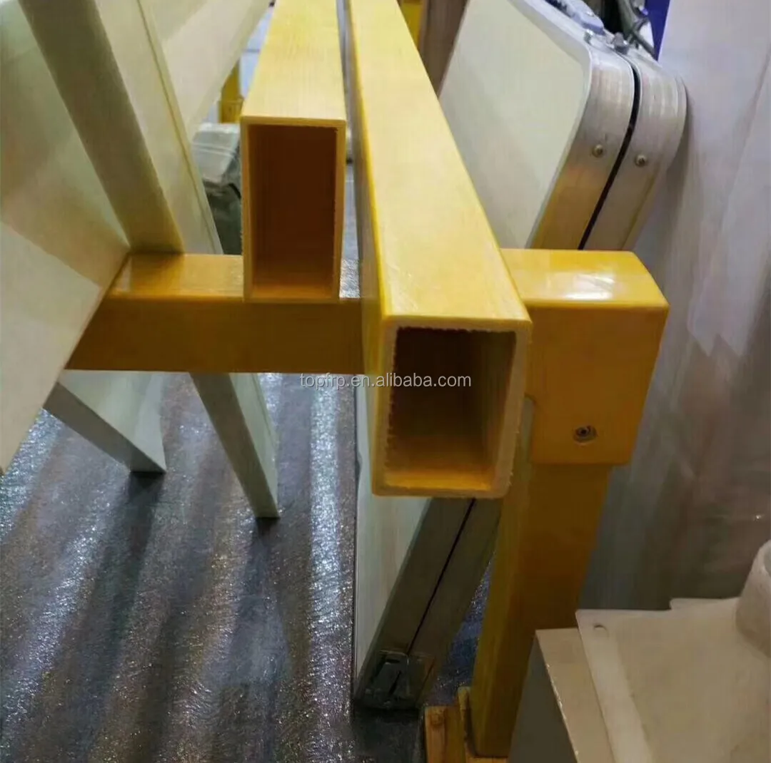 Fiberglass Profile FRP Rectangular Tube - Durable & Versatile
